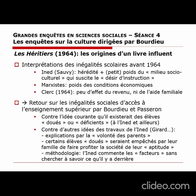 - L1 Sc. Soc., Grandes Enquêtes En Sciences So…
