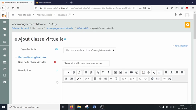 - IDIP - Bbb Dans Moodle