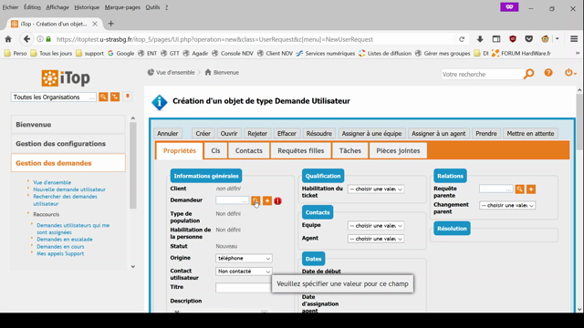 - DNUM - Tutoriels d'utilisation des outils numériques - Itop ...