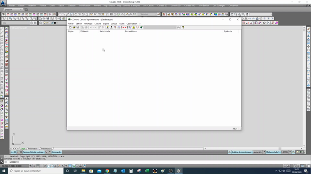 - Archéo Topo 3 - Covadis (Autocad)