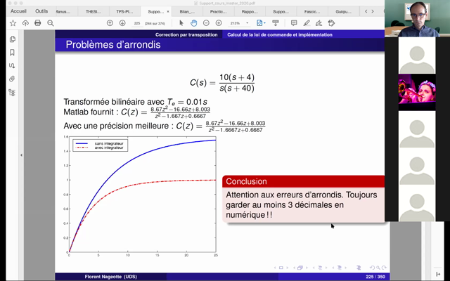 - Cours D'Automatique