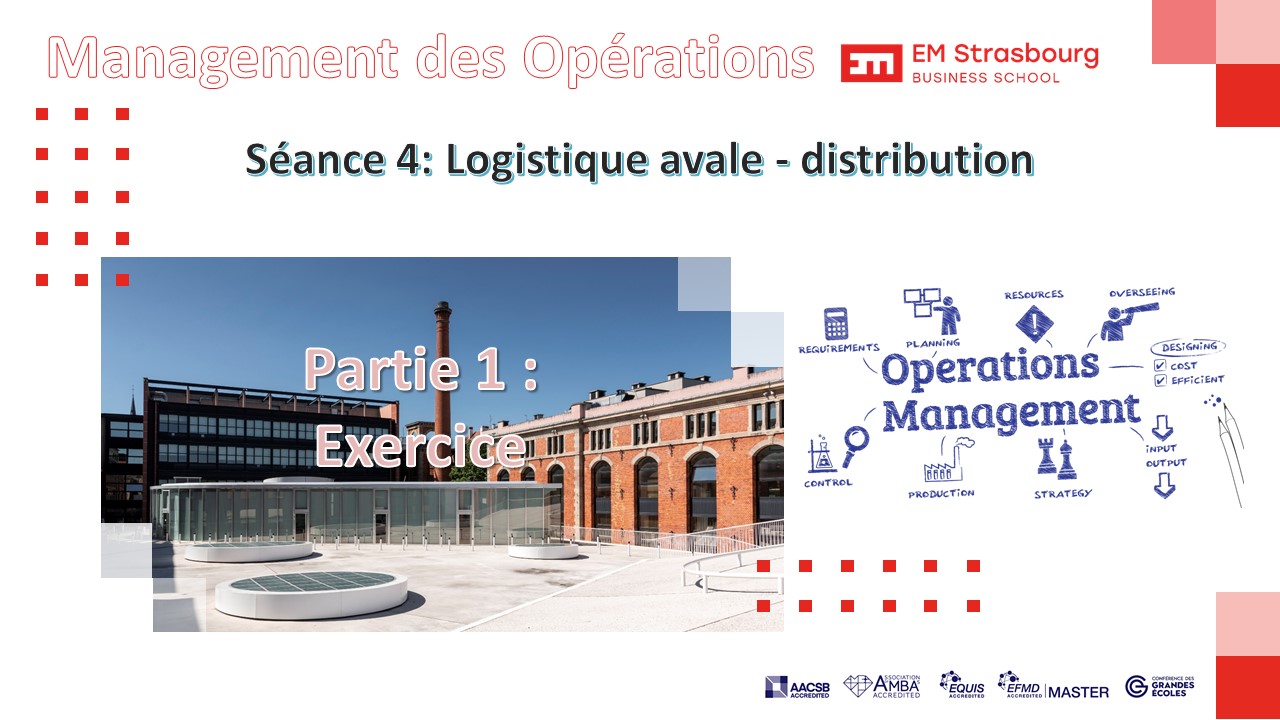 - Séquence 3 : Logistique Avale (Introduction)