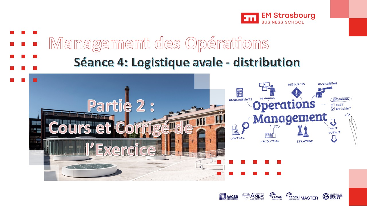 - Séquence 4 : Logistique Avale (Cours Et Corr…