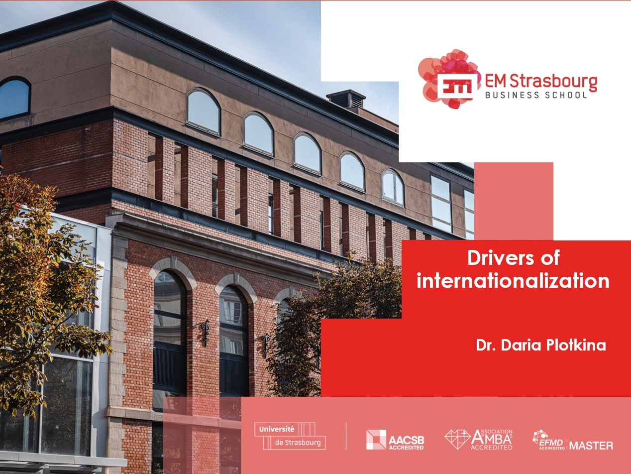 - Drivers Of Internationalization By Dr. Daria…