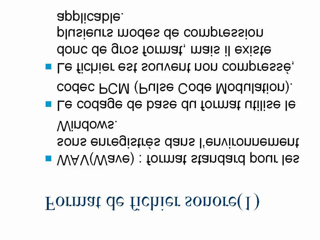 - (Enrichi) Numérisation Du Son